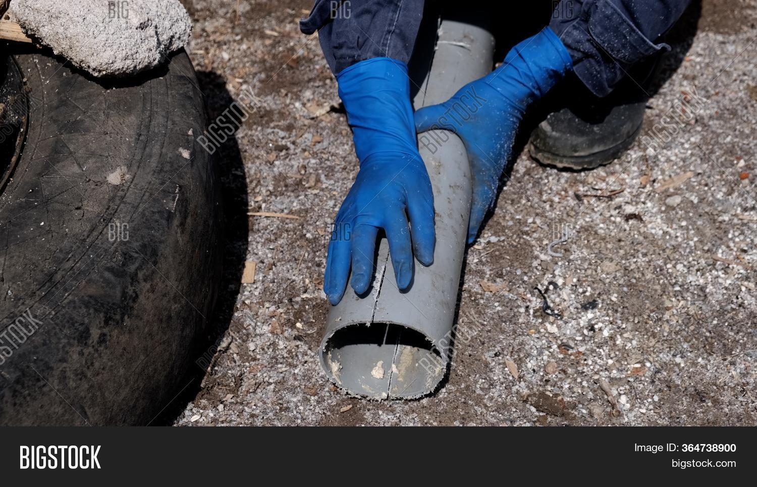 Plumber Rubber Gloves Image & Photo (Free Trial) | Bigstock