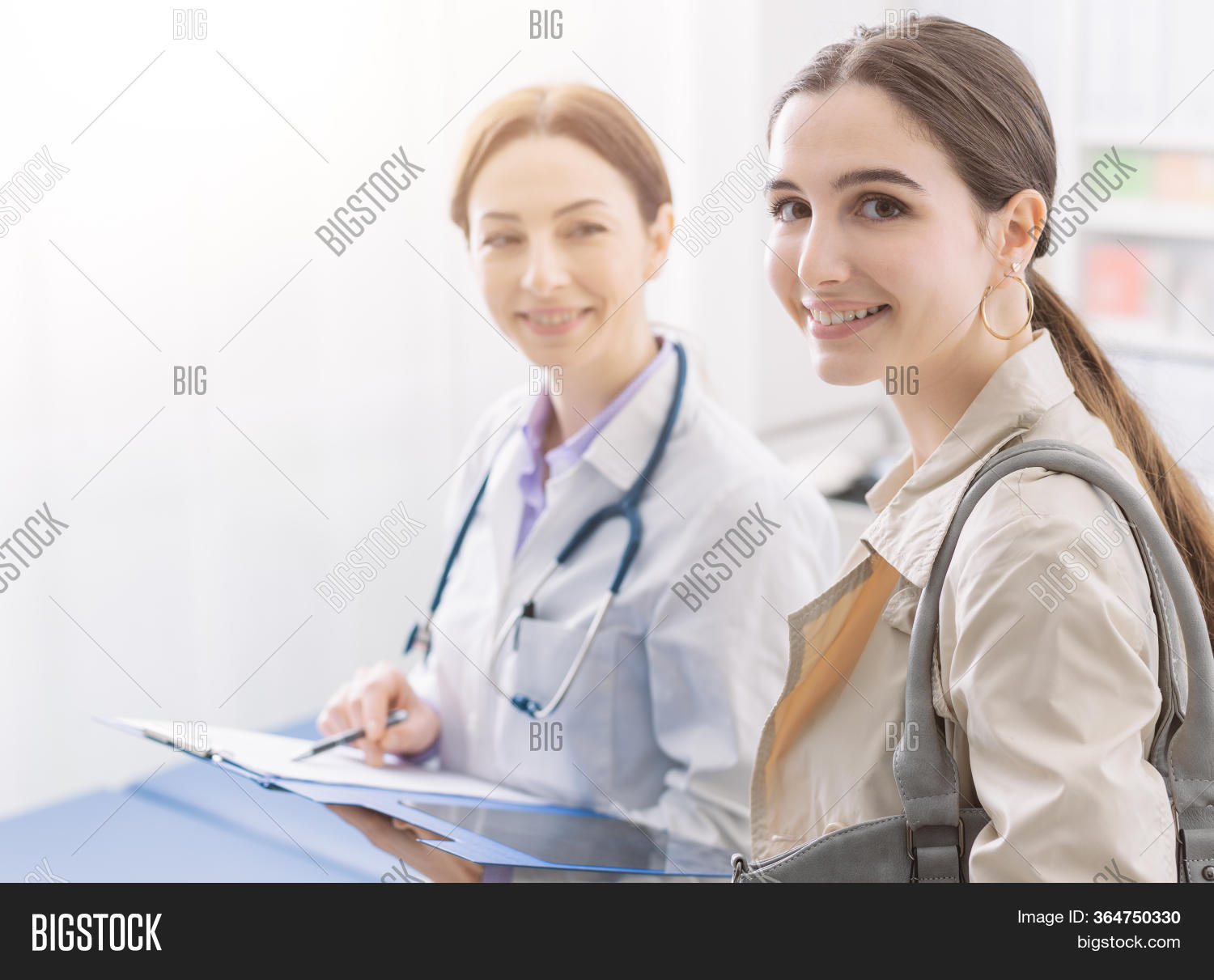 Doctor Meeting Patient Image & Photo (Free Trial) | Bigstock