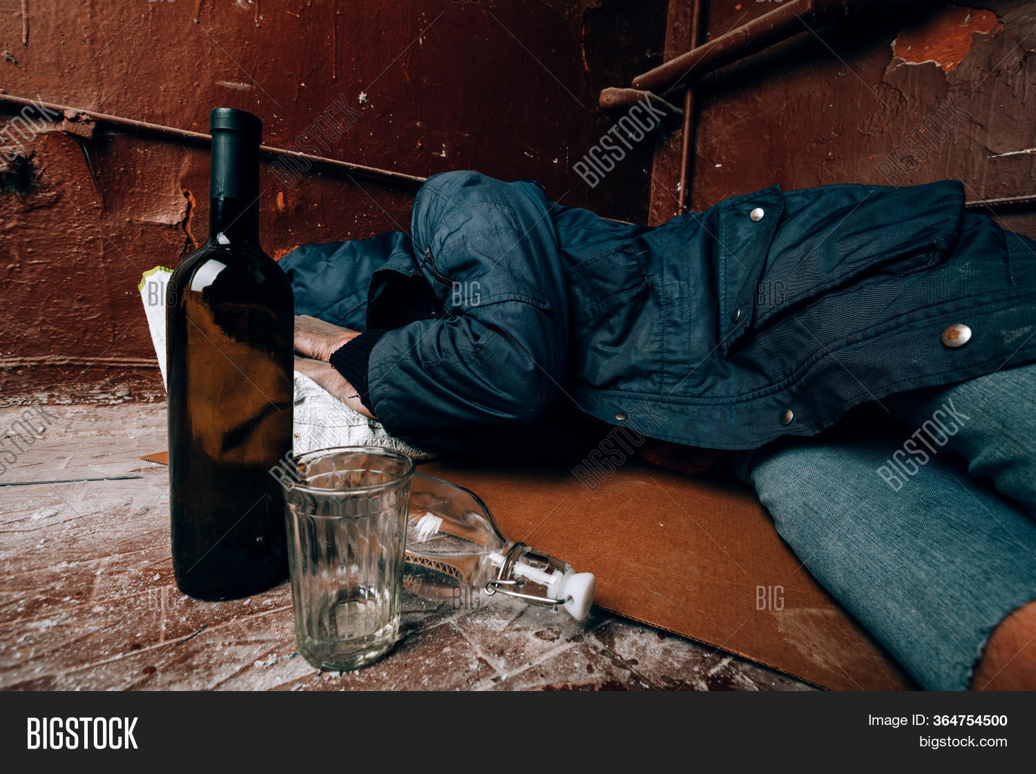 Homeless Man, Drunk, Image & Photo (Free Trial) | Bigstock
