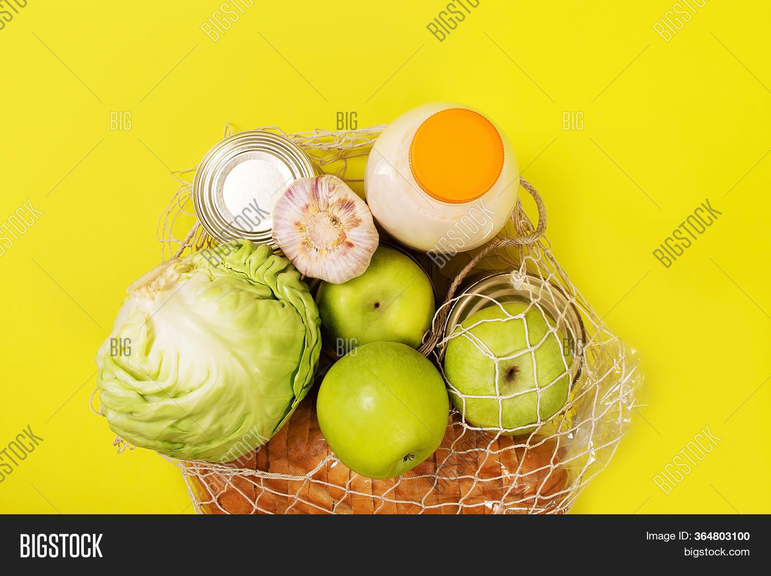 Food On Yellow Image & Photo (Free Trial) | Bigstock