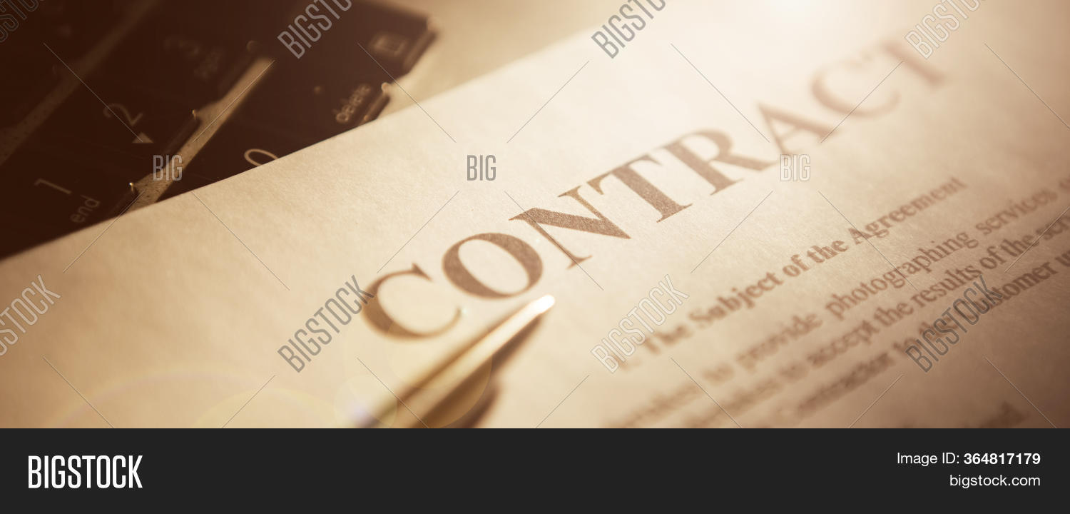 Pen Signing Contract. Image & Photo (Free Trial) | Bigstock