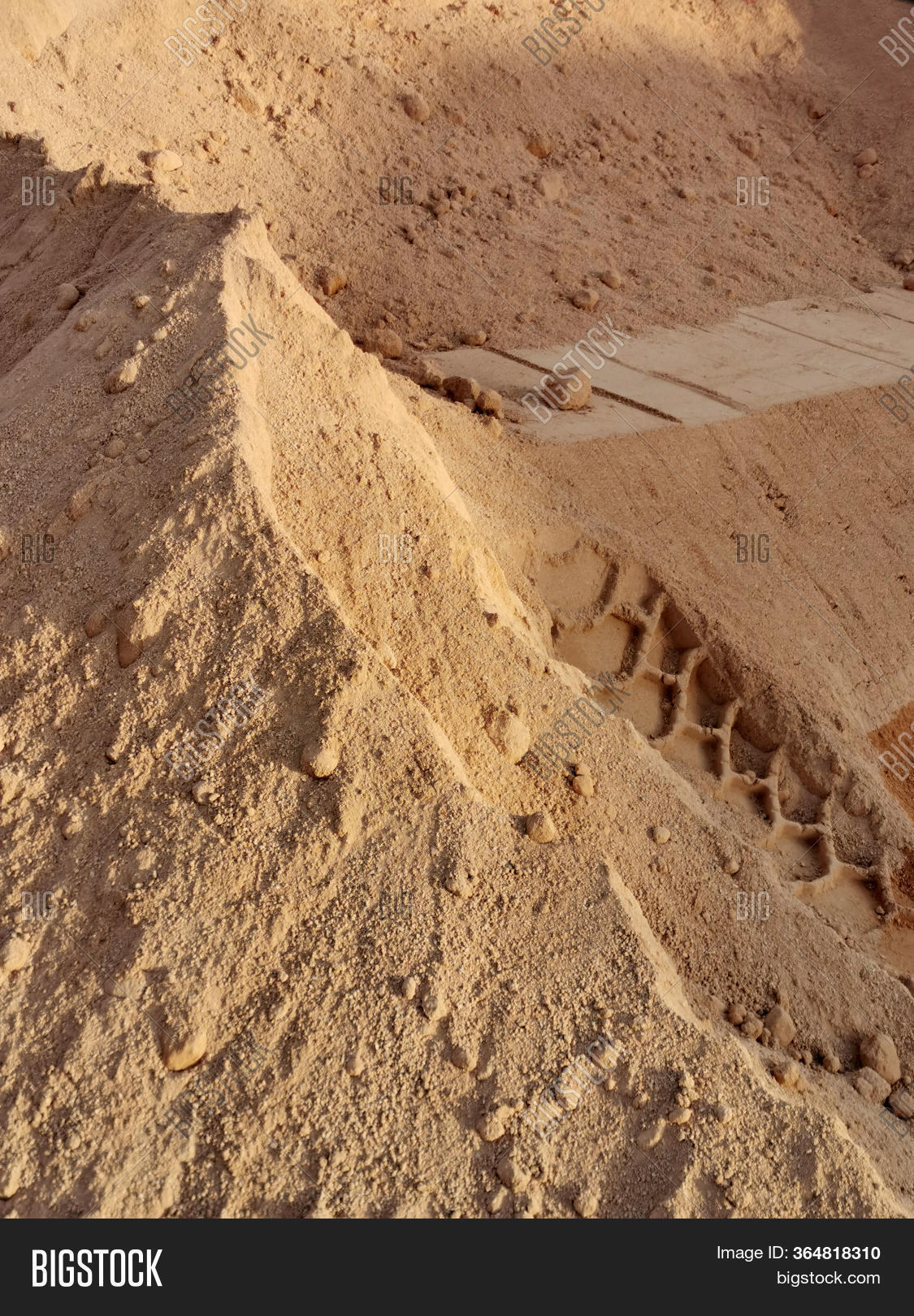 Building Sand Poured Image & Photo (Free Trial) | Bigstock