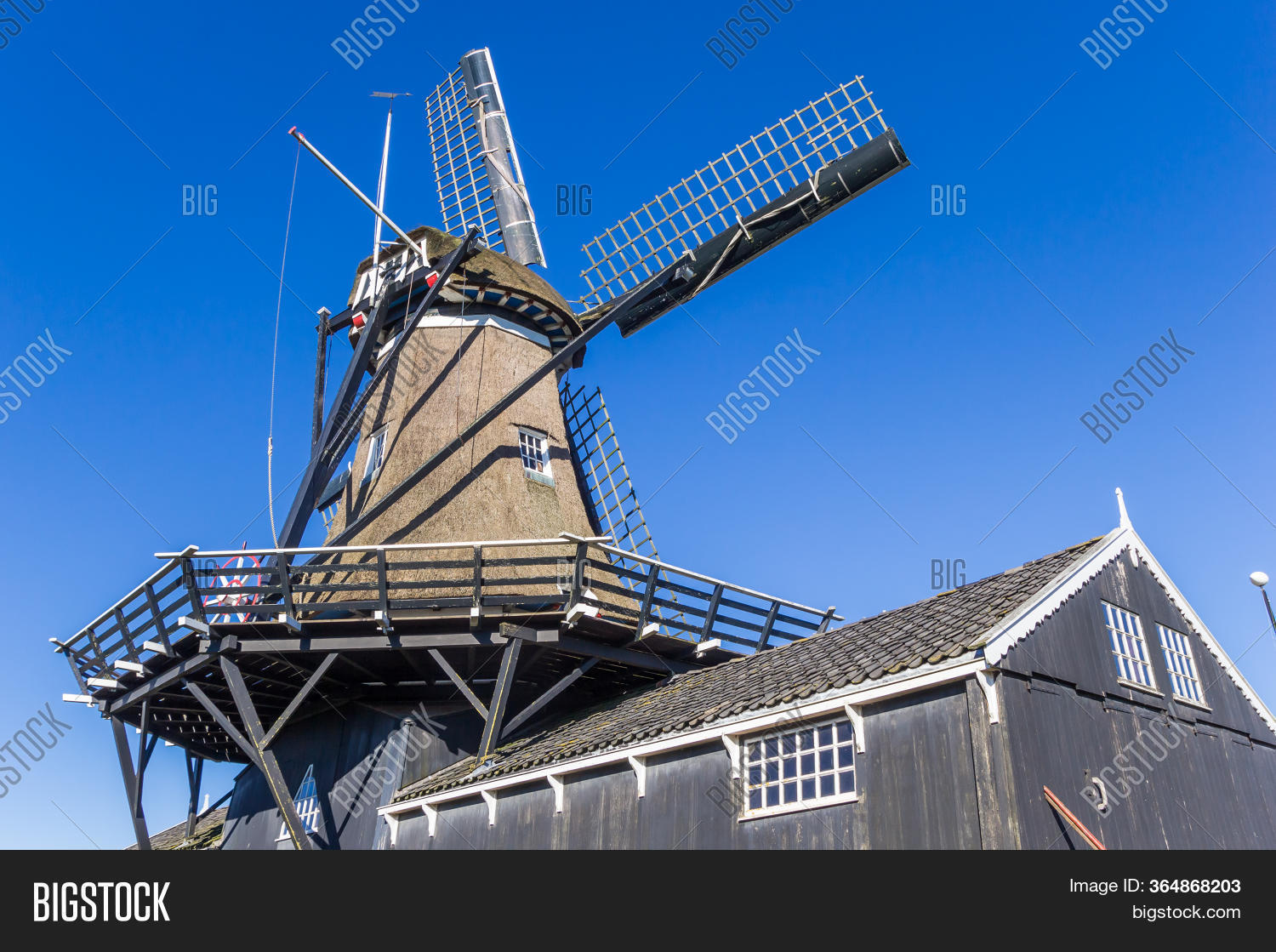 Historic Windmill Image & Photo (Free Trial) | Bigstock