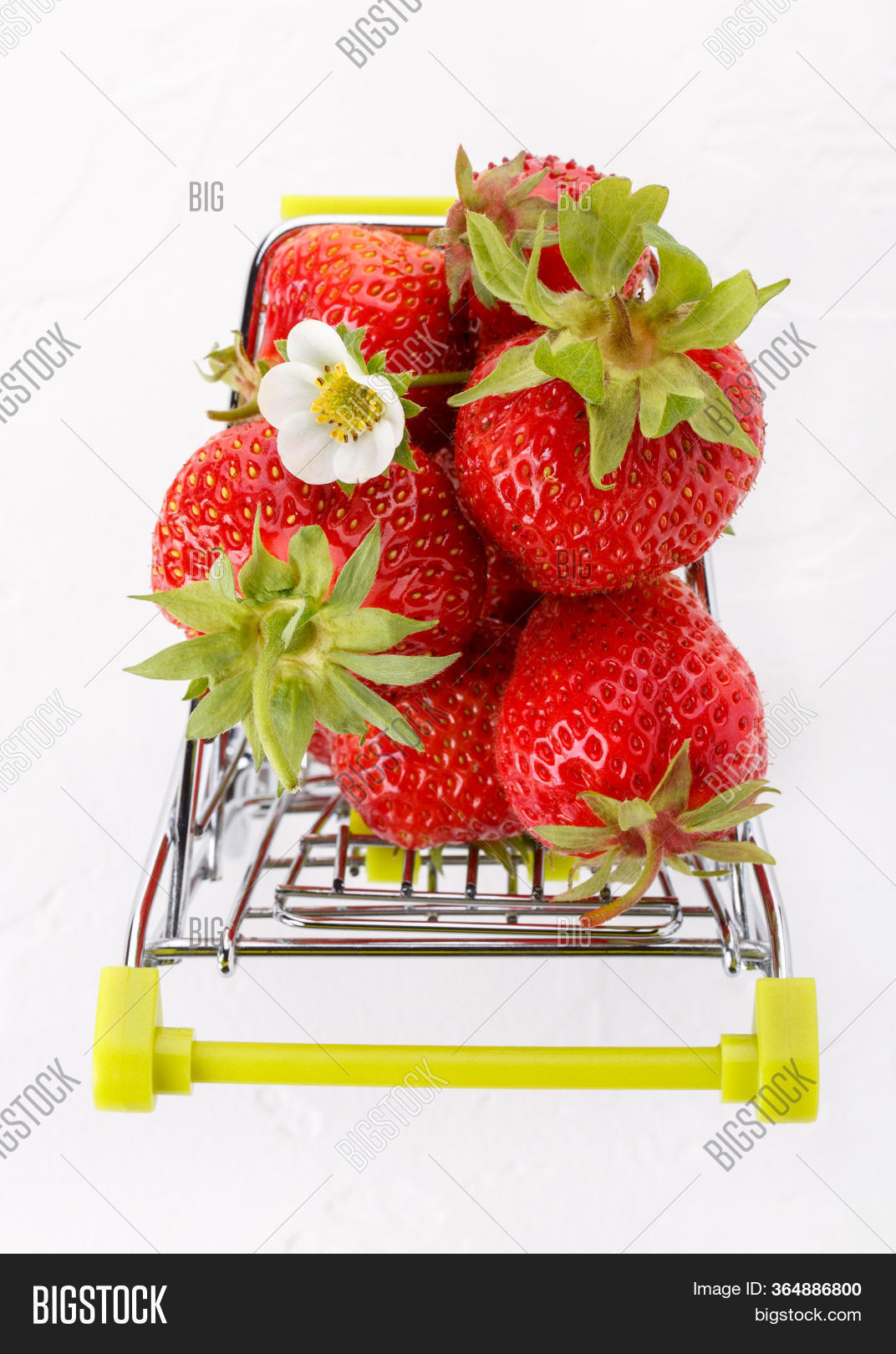 Fresh Strawberry Small Image & Photo (Free Trial) | Bigstock