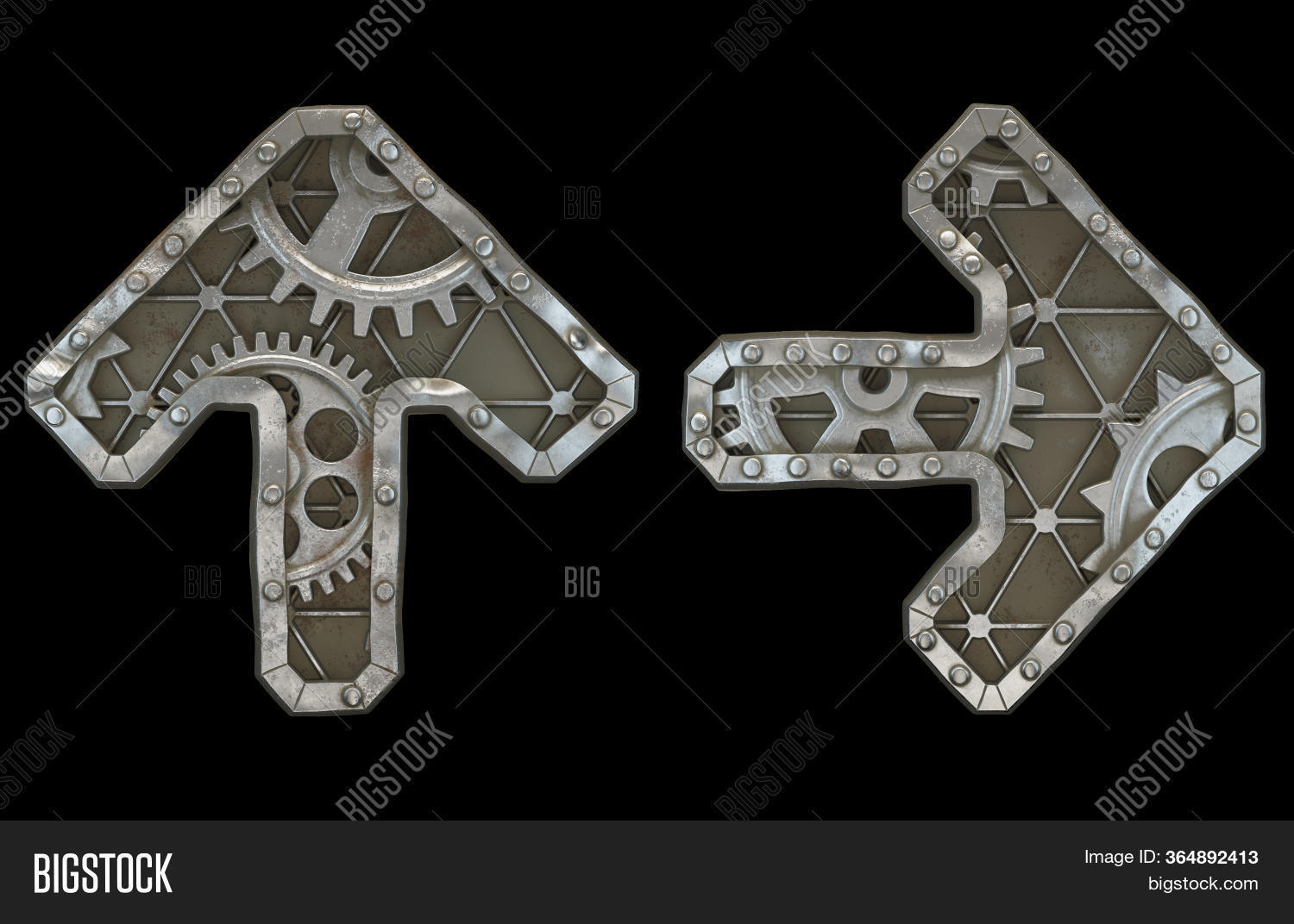 Mechanical Alphabet Image & Photo (Free Trial) | Bigstock