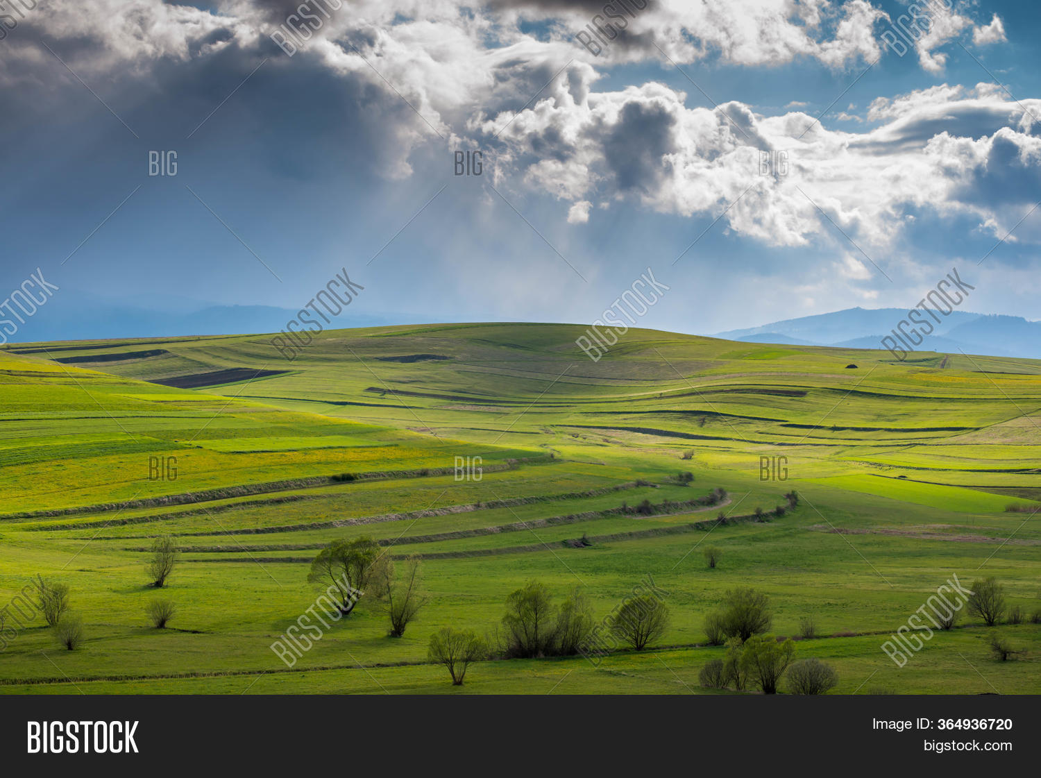 Beautiful Green Valley Image & Photo (Free Trial) | Bigstock
