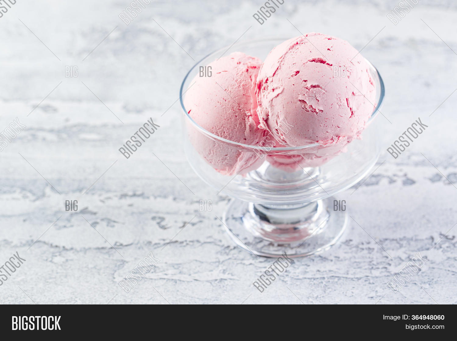 Glass Bowl Pink Ice Image & Photo (Free Trial) | Bigstock