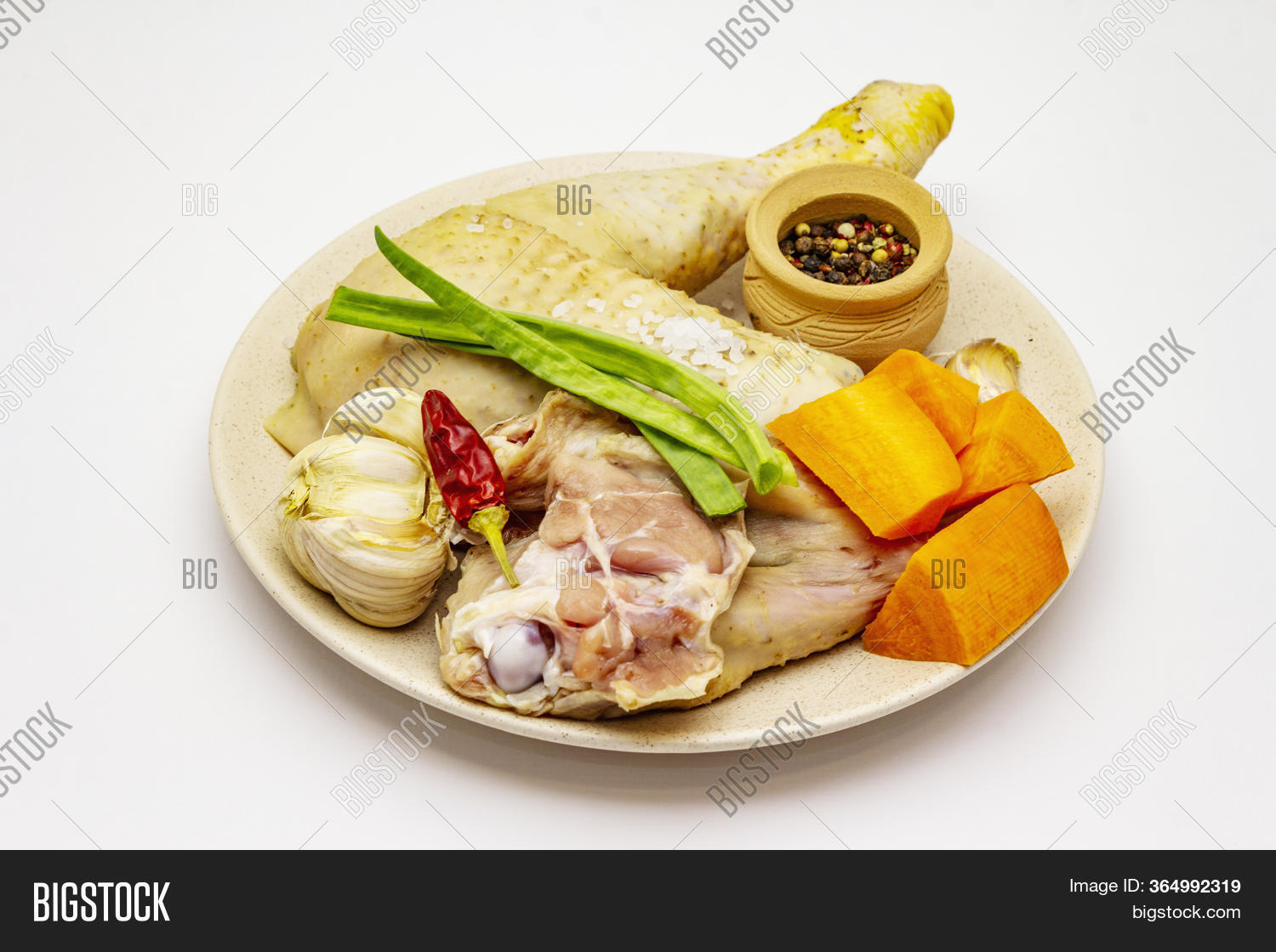 Set Products Chicken Image & Photo (Free Trial) | Bigstock