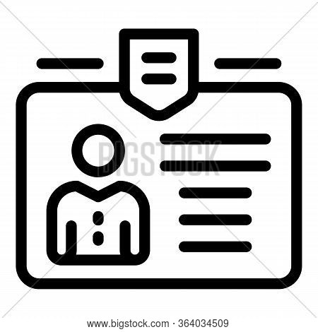 Badge Person Icon. Vector & Photo (Free Trial) | Bigstock