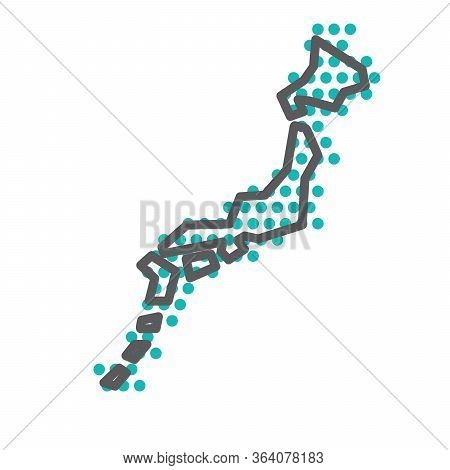 Japan Simple Outline Vector & Photo (Free Trial) | Bigstock