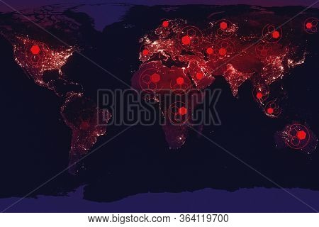 Global Pandemic Map. Image & Photo (Free Trial) | Bigstock