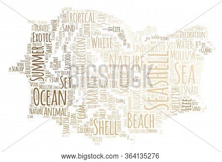 Seashell Seashore Word Image & Photo (Free Trial) | Bigstock