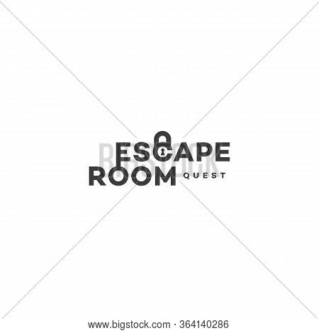 Escape Room Lettering Vector & Photo (Free Trial) | Bigstock