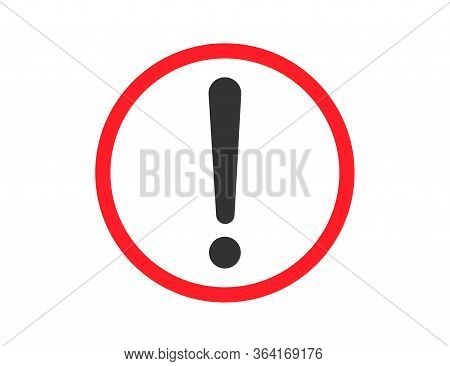 Round Warning Sign Vector & Photo (Free Trial) | Bigstock