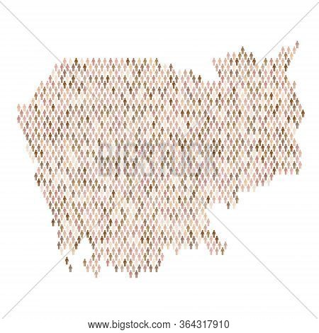 Cambodia Population Vector & Photo (Free Trial) | Bigstock