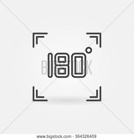 180 Degrees Square Vector & Photo (Free Trial) | Bigstock