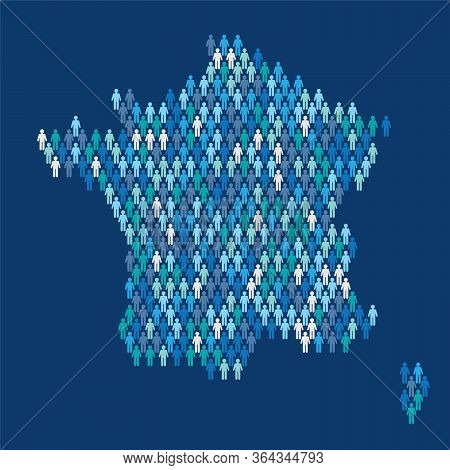 France Population Vector & Photo (Free Trial) | Bigstock