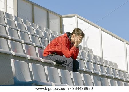 Fan Sitting Stadium Image & Photo (Free Trial) | Bigstock