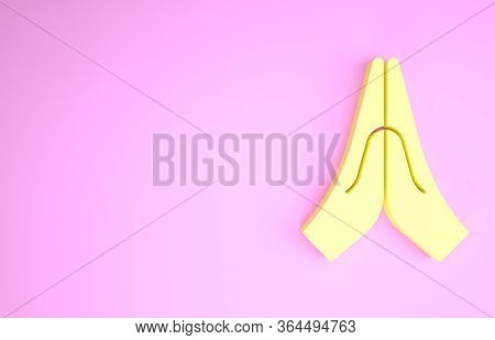 Yellow Hands Praying Image & Photo (Free Trial) | Bigstock