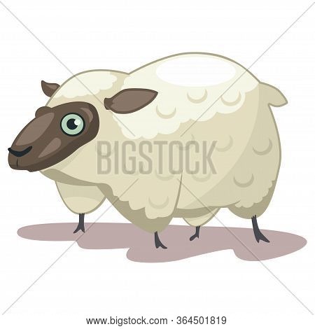 Sheep Animal Cartoon Vector & Photo (Free Trial) | Bigstock