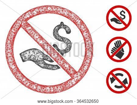 Mesh No Donations Vector & Photo (Free Trial) | Bigstock