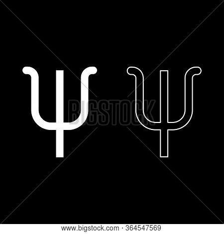 Psi Greek Symbol Vector & Photo (Free Trial) | Bigstock