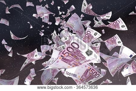 Flying Euro Banknotes Image & Photo (Free Trial) | Bigstock