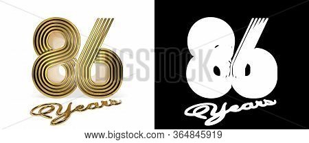 Number 86 (number Image & Photo (Free Trial) | Bigstock