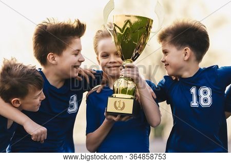 Happy Kids Sports Team Image & Photo (Free Trial) | Bigstock
