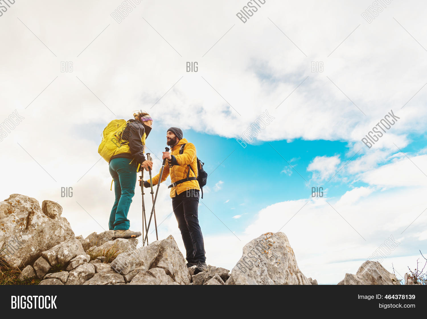 Couple Hikers Equipped Image & Photo (Free Trial) | Bigstock