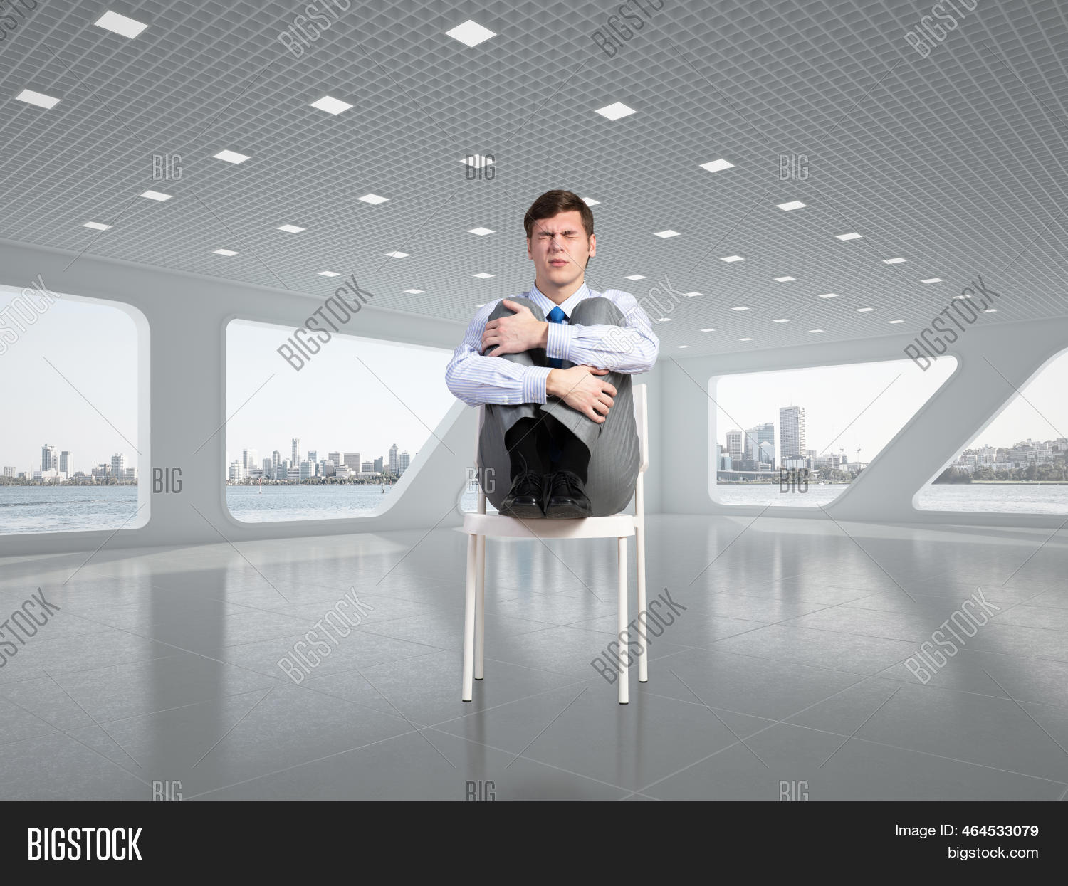 Scared Businessman Image & Photo (Free Trial) | Bigstock