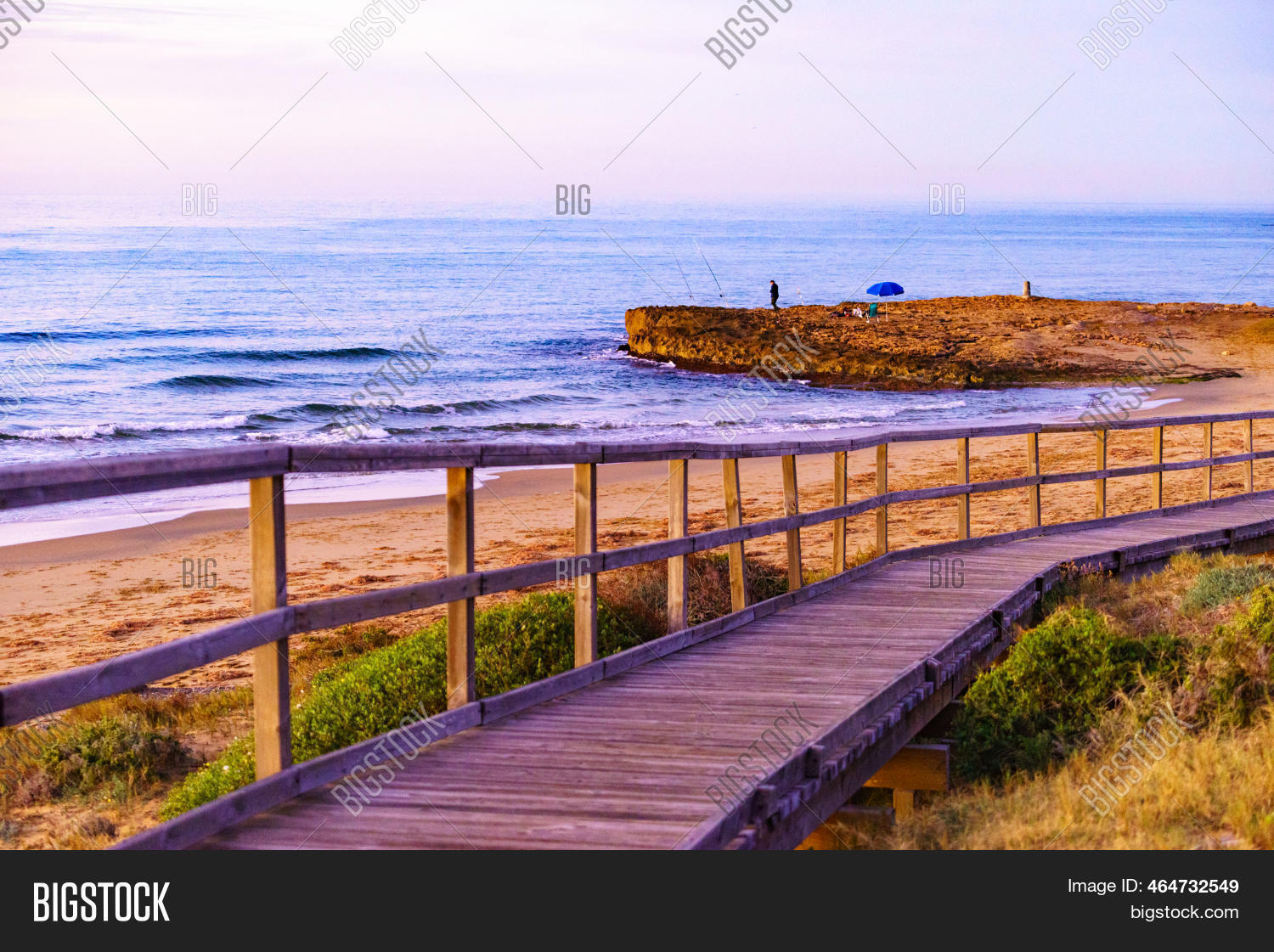 Beach Wooden Path Sea Image & Photo (Free Trial) | Bigstock