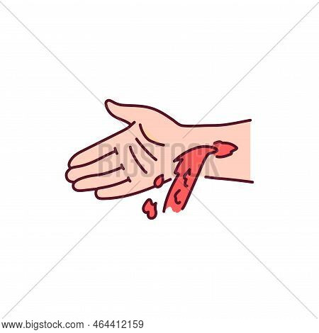 Arterial Bleeding Vector & Photo (Free Trial) | Bigstock