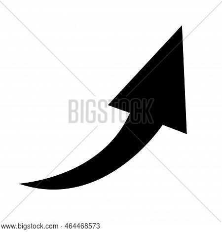 Sharp Curved Arrow Vector & Photo (Free Trial) | Bigstock