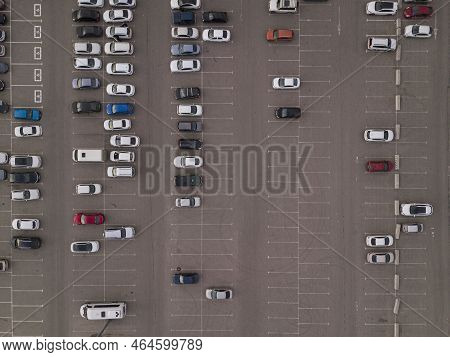 Aerial View Full Cars Image & Photo (Free Trial) | Bigstock
