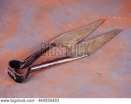 Old Rusty Shear Shears Image & Photo (Free Trial) | Bigstock