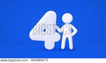 3d White Cartoon Man Vector & Photo (Free Trial) | Bigstock