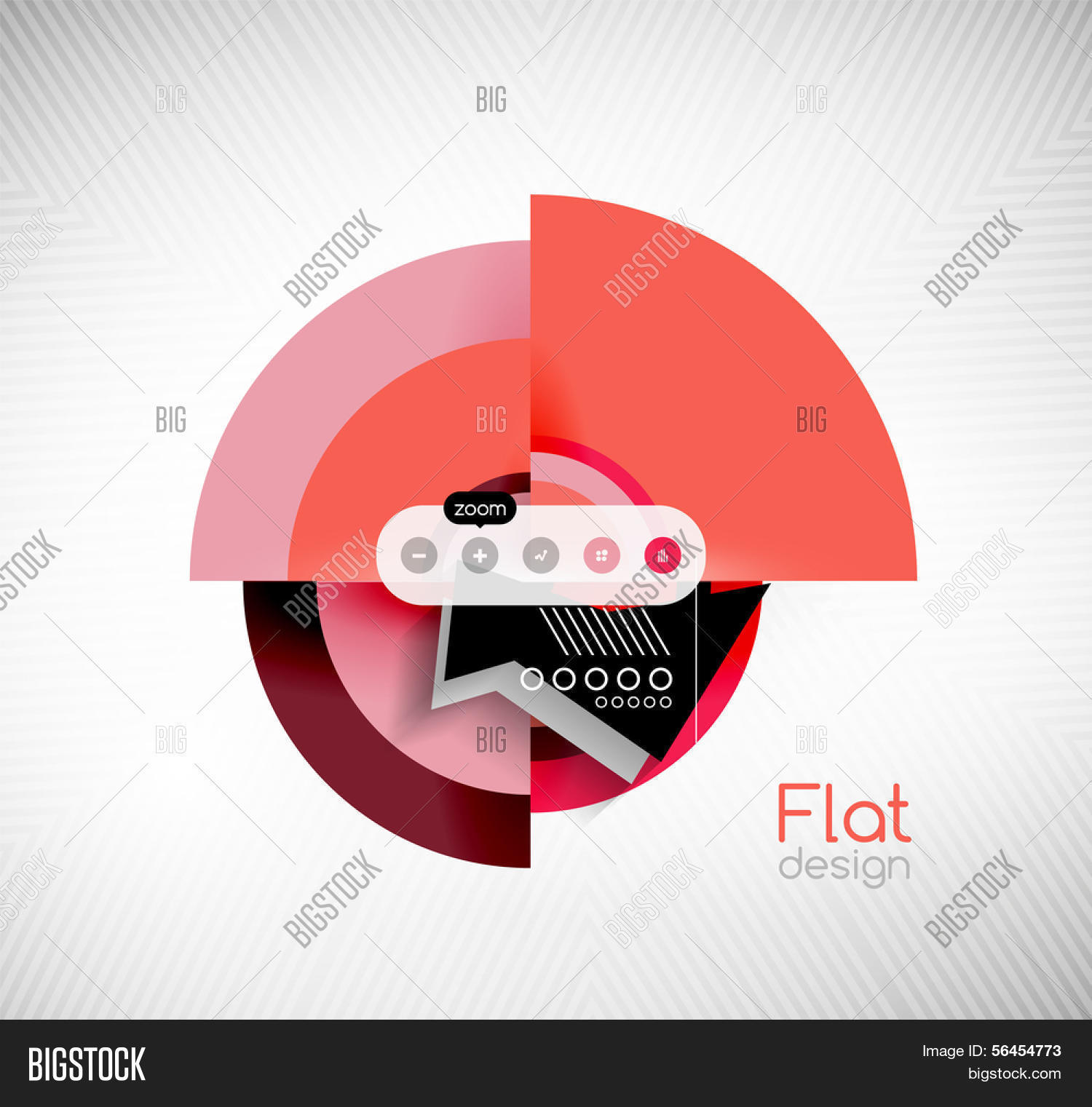 Circle Pieces Vector & Photo (Free Trial) | Bigstock