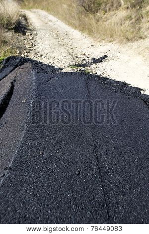 Unfinished Asphalt Image & Photo (Free Trial) | Bigstock