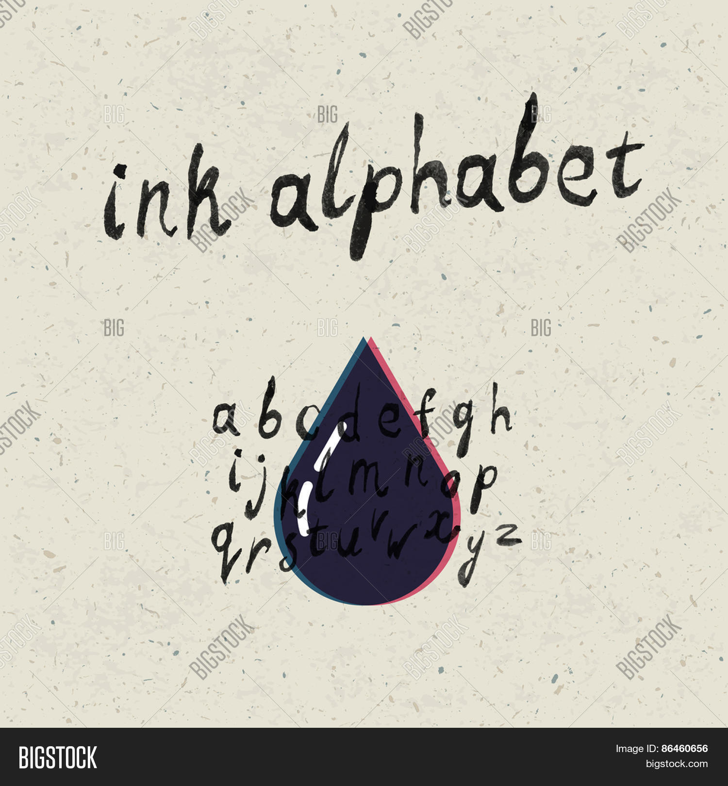 Ink Hand-drawn Vector & Photo (Free Trial) | Bigstock