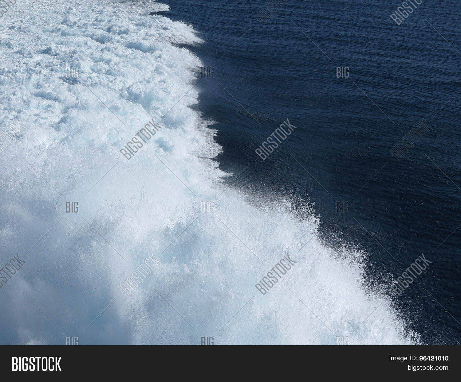 Blue Sea Water Splash Image & Photo (Free Trial) | Bigstock