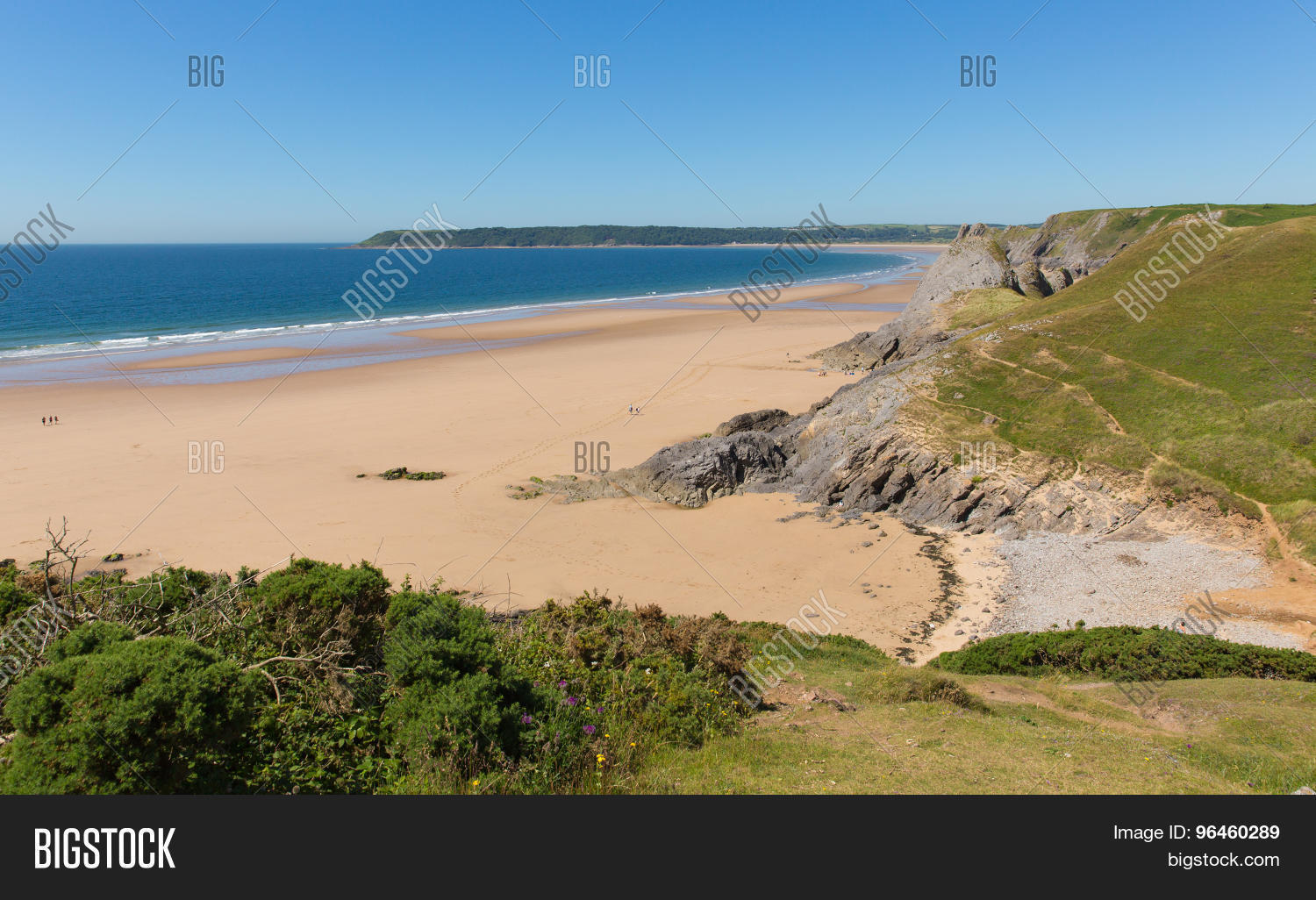 Pobbles Beach Gower Image & Photo (Free Trial) | Bigstock