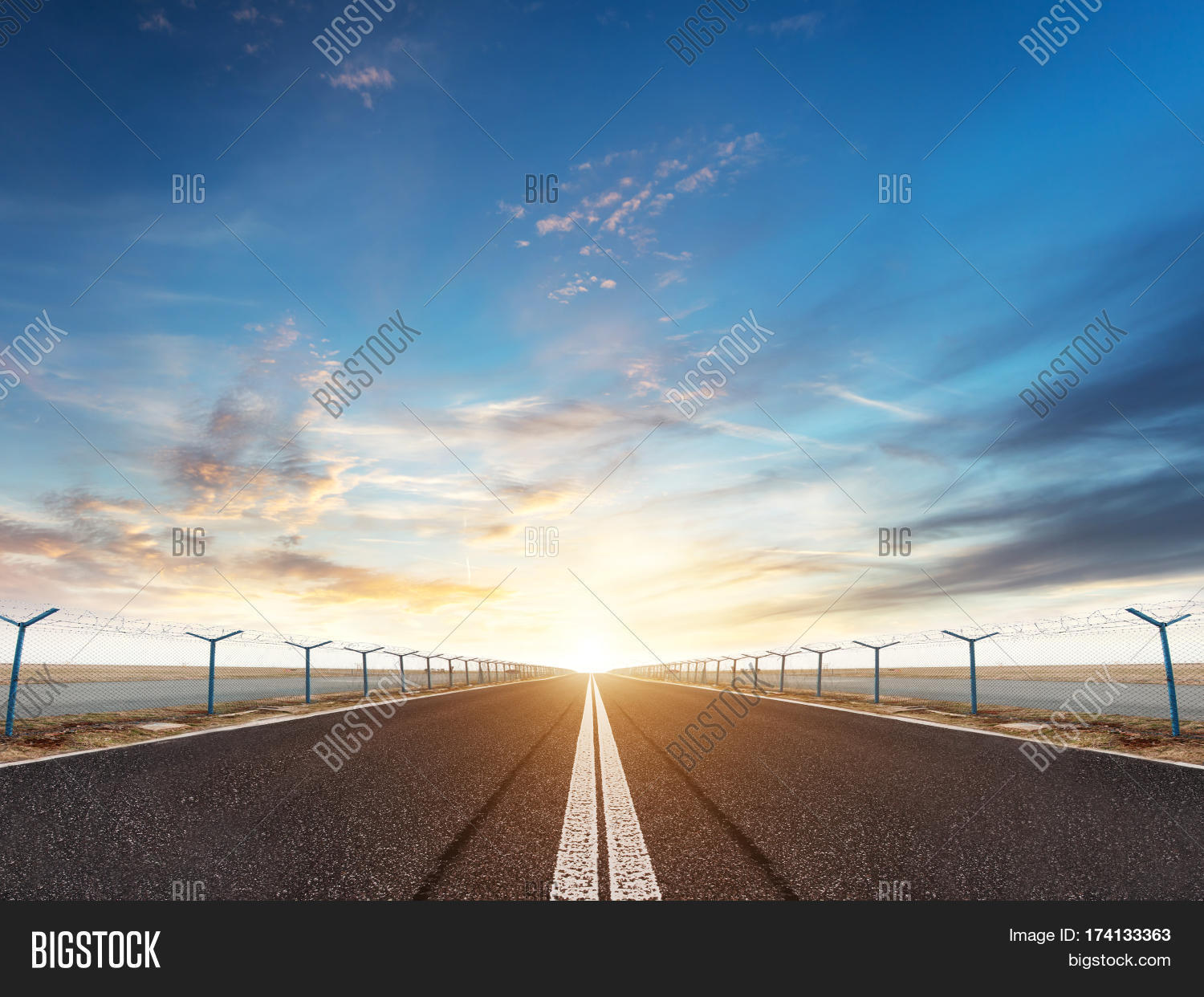 Airport Runway Road Image & Photo (Free Trial) | Bigstock