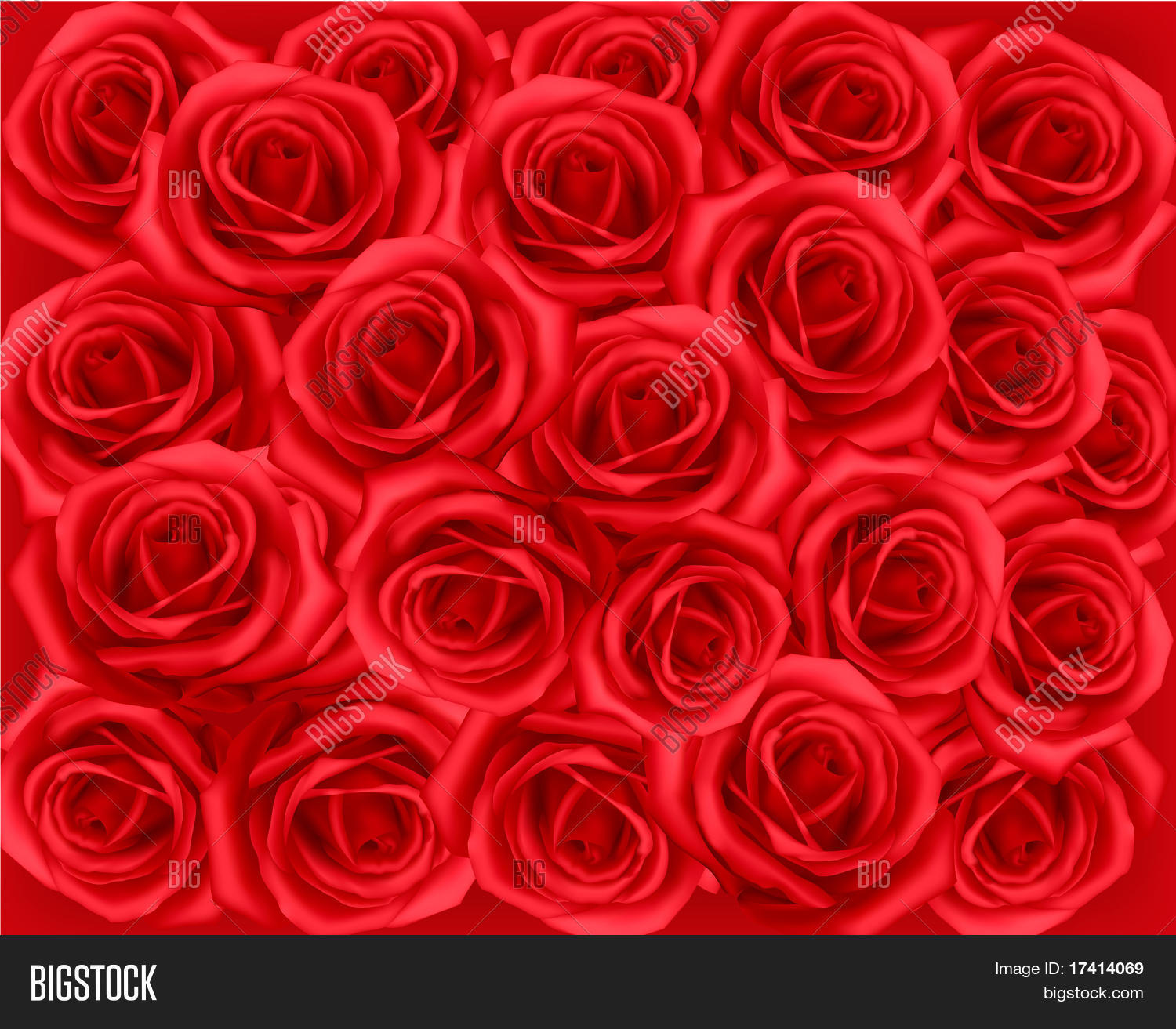 Background Red Roses Vector & Photo (Free Trial) | Bigstock