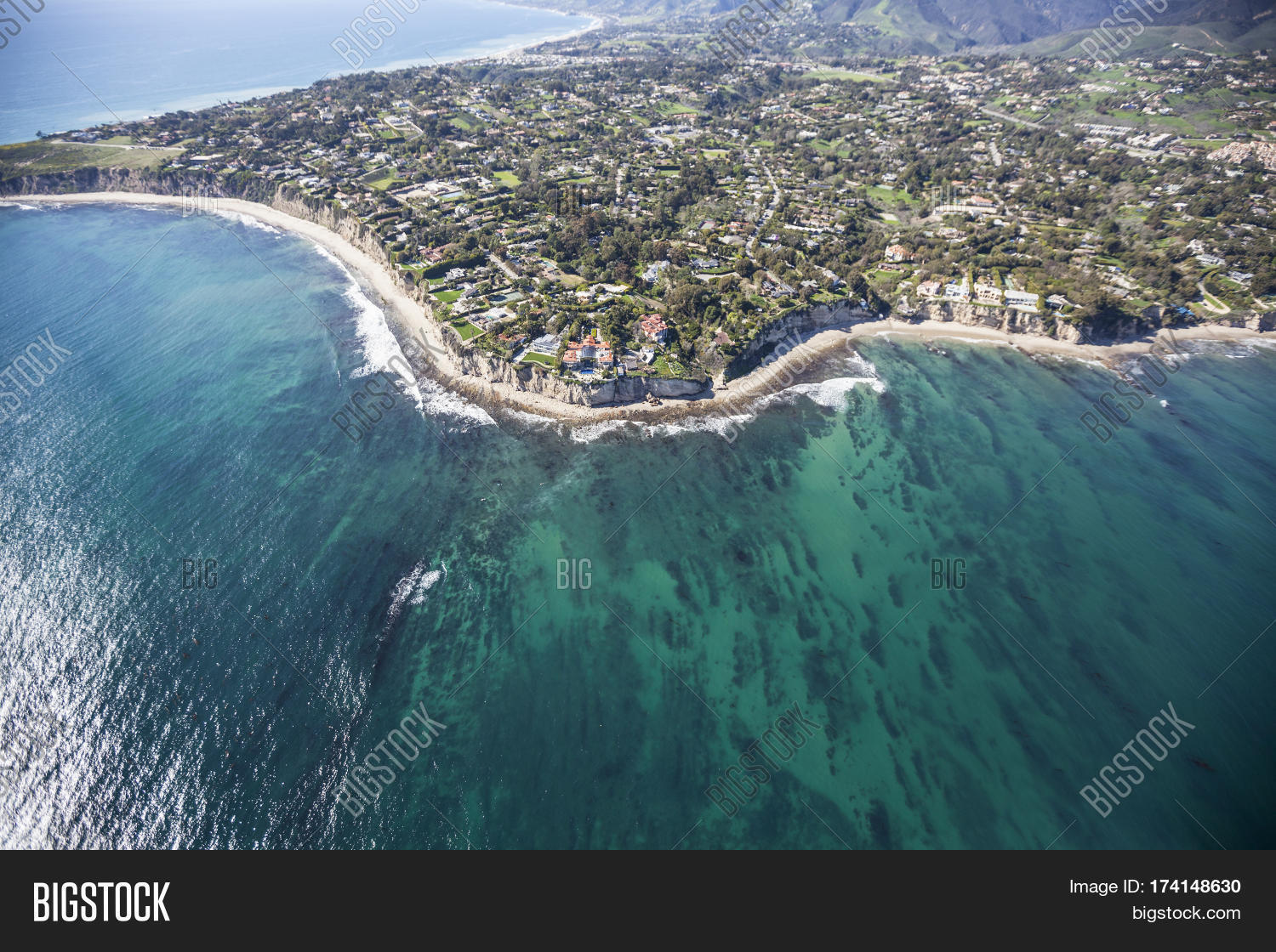 Aerial View Point Dume Image & Photo (Free Trial) | Bigstock