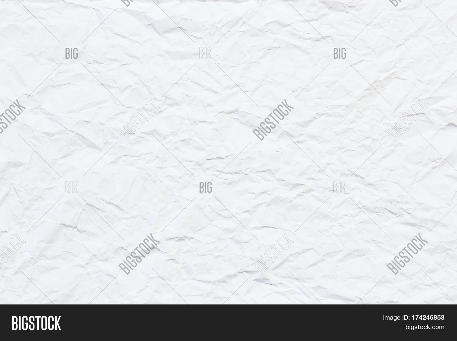White Paper Wrinkled Image & Photo (Free Trial) | Bigstock