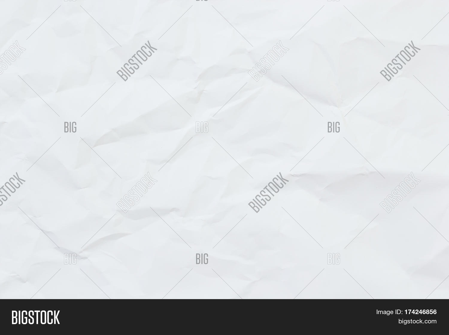 White Paper Wrinkled Image & Photo (Free Trial) | Bigstock