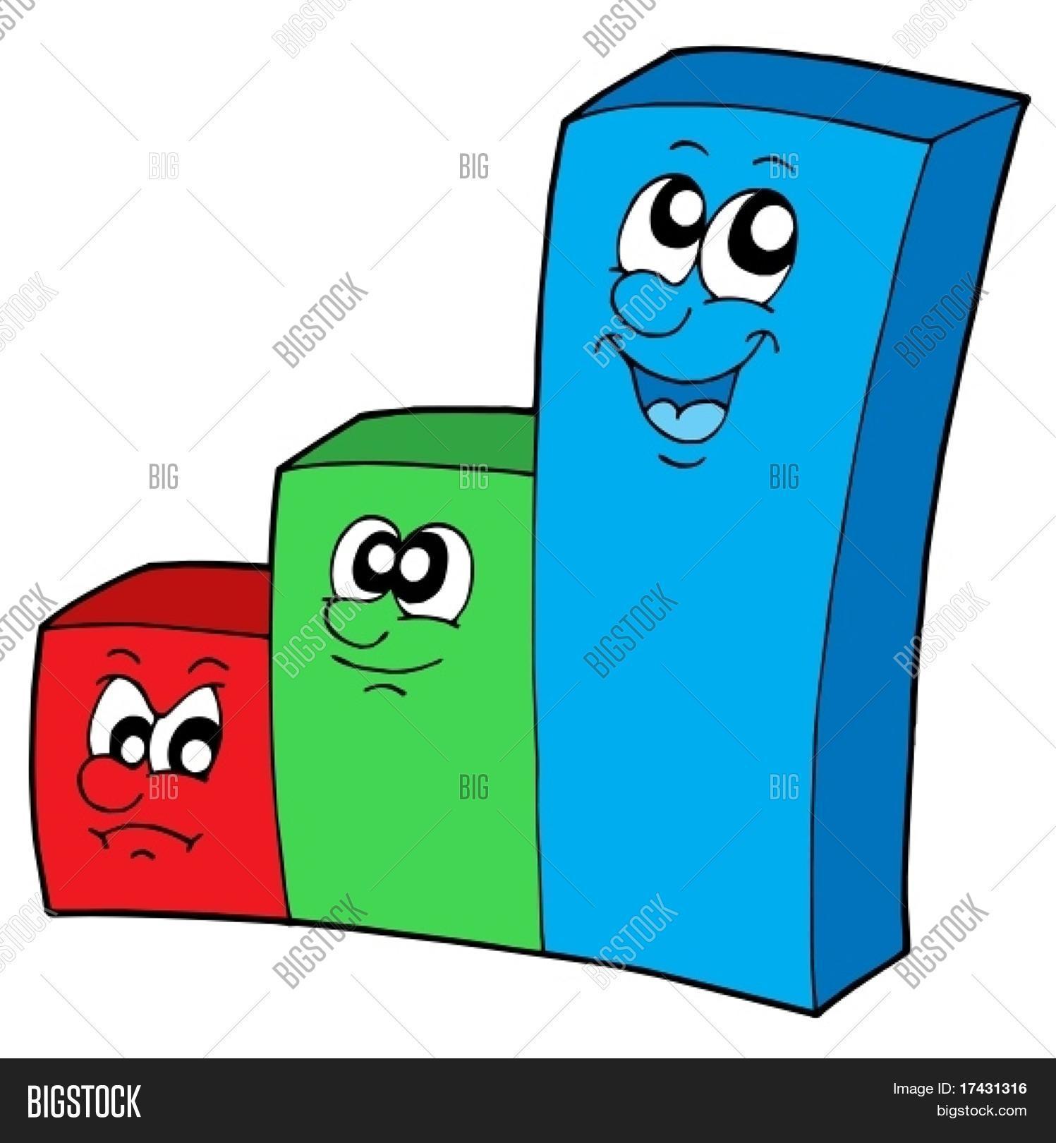 Cute Growing Graph - Vector & Photo (Free Trial) | Bigstock