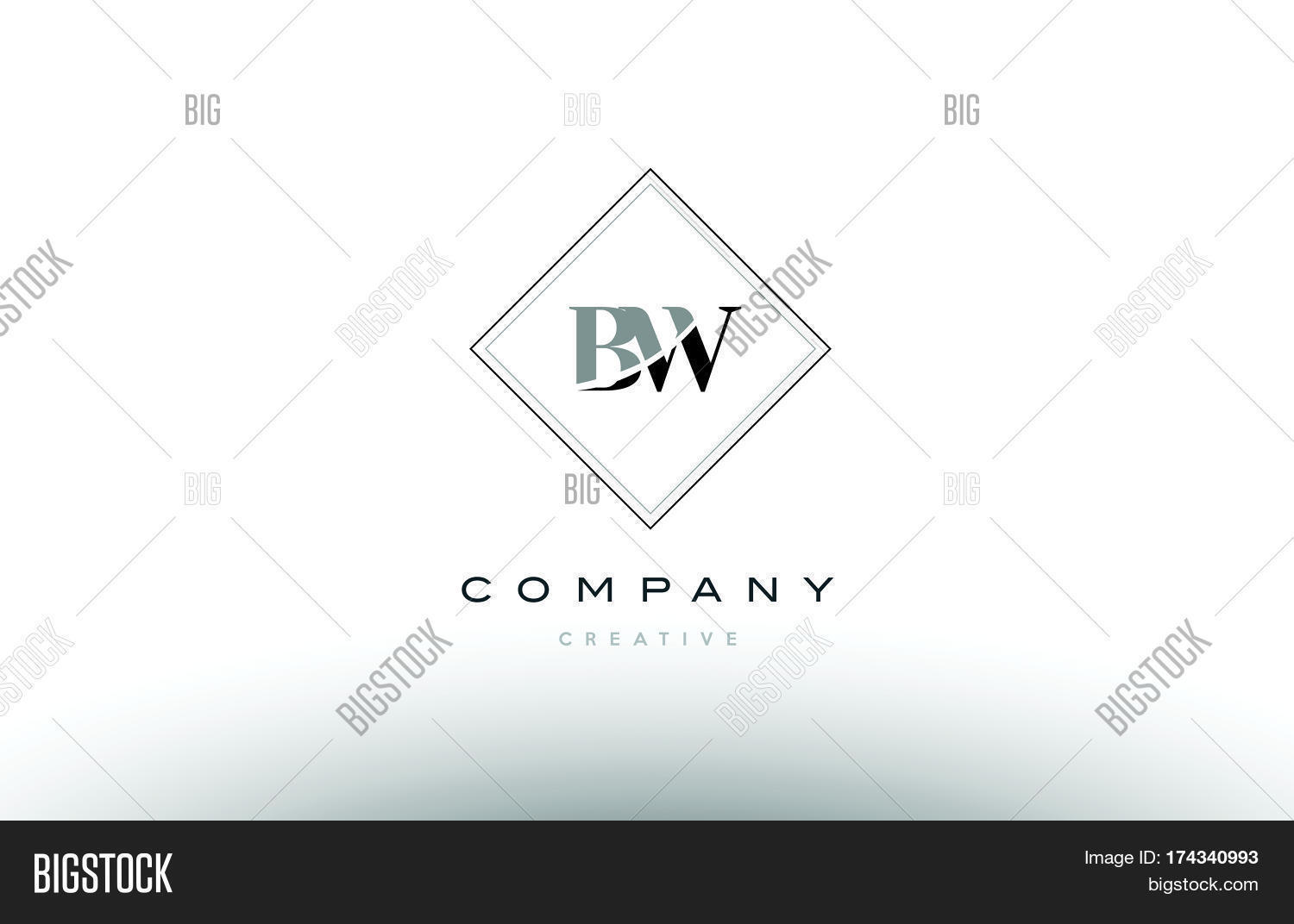 Bw B W Retro Vintage Vector & Photo (Free Trial) | Bigstock