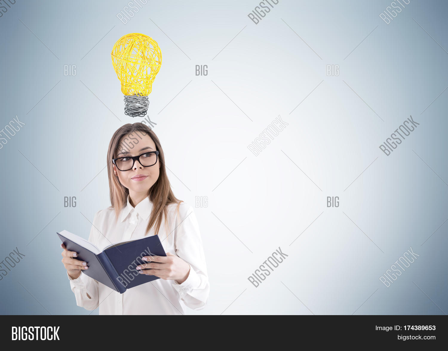 Portrait Geek Girl Image & Photo (Free Trial) | Bigstock